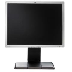 hp lp2065 20" lcd monitor analog & digital - silver