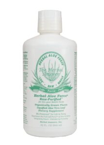 herbal answers herbal aloe force aloe vera and herbal dietary supplement, 32 fl oz