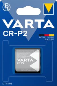 varta professional litium cr-p2 6v battery 6204