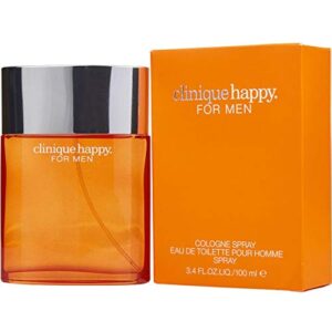 happy for men/clinique cologne spray 3.4 oz (m)