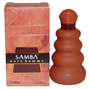 samba nova by perfumers workshop for men. eau de toilette spray 3.4 ounces