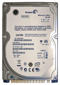 seagate momentus 5400.3 160 gb,internal,5400 rpm,2.5" (st9160821a) hard drive