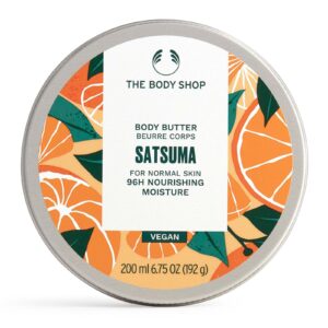 the body shop satsuma body butter – nourishing & moisturizing skincare for normal skin – vegan – 6.75 oz