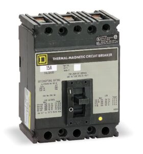 circuit breaker 3p 30 amp 240vac/250vdc