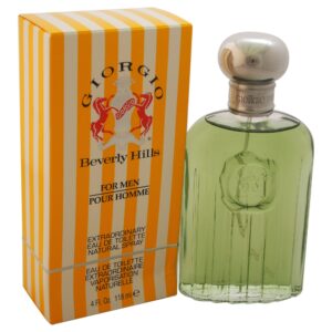 giorgio beverly hills giorgio beverly hills extraordinary eau de toilette spray for men, 4 fluid ounce