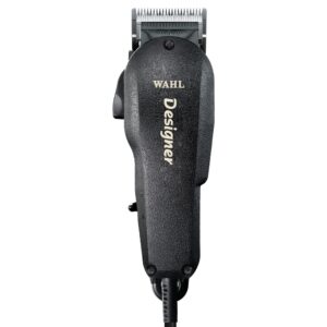 wahl professional designer corded clipper vibratory motor adjustable taper lever cuts wet or dry