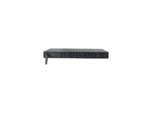 apc rack mount pdu, basic 200v-240v/50a three-phase pdu, (6) outlets, 1u horizontal rackmount (ap7516)