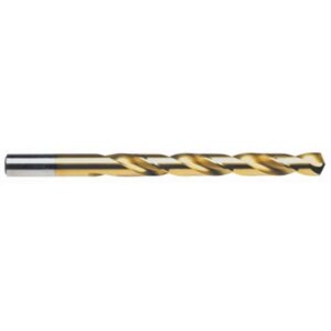 irwin tools 63922 single titanium coated high-speed steel 135-degree split point drill bit, 11/32"