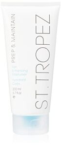 st.tropez tan enhancing body moisturizer, body lotion prep and maintain, vegan, natural & cruelty free, 6.7 fl oz