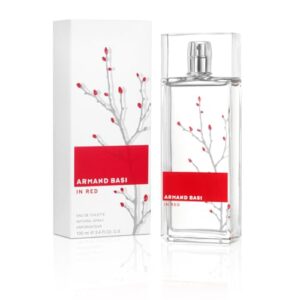 armand basi red by armand basi for women. eau de toilette spray 3.4 ounces