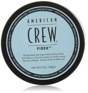 american crew fiber pliable molding creme for men, 3 ounce jars (pack of 2)