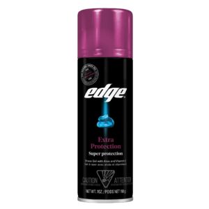 edge extra protection shaving gel, 198g