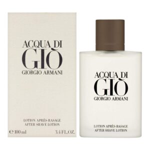 acqua di gio by giorgio armani for men. aftershave 3.4 oz.