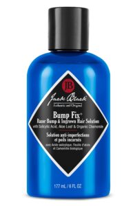 jack black bump fix, 6 fl. oz. – acne, razor bump & ingrown hair solution – moisturizing acne treatment for face, aftershave for razor bumps, ingrown hair serum for men