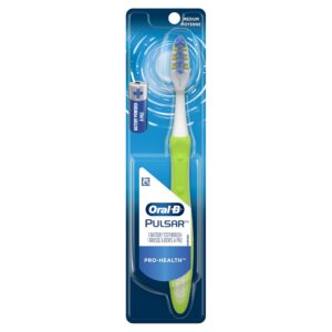 oral-b pulsar medium toothbrush, 1 count