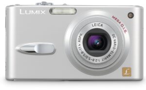 panasonic dmc-fx3k 6mp digital camera with 3x optical image stabilized zoom (black)