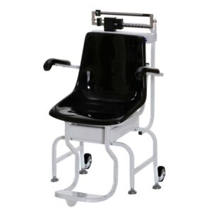 health o meter 445kl mechanical chair scale, 440 lb. capacity, 1/4 lb. graduation, 15-3/4" x 18-1/2" x 17-1/4" seat