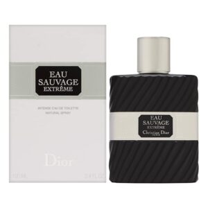 christian dior eau sauvage extreme men eau de toilette intense spray, 3.4 ounce