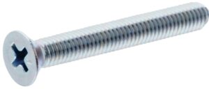 the hillman group 101044 6-32-inch x 2-1/2-inch flat head phillips machine screw, 100-pack,zinc