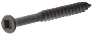 the hillman group square drive black phosphate trim screws #6 x 2-1/4'