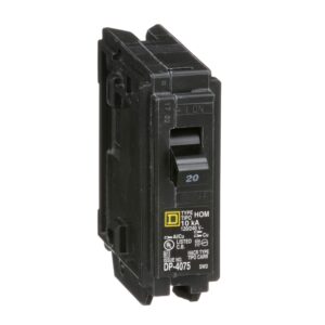 square d by schneider electric hom120cp homeline 20 amp single-pole circuit breaker