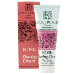 geo f. trumper rose soft shaving cream 75 g cream