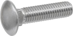 hillman 832669 stainless steel carriage bolt, 1/2 x 6, 10-pack