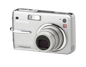 pentax optio a20 10mp digital camera with 3x optical zoom and shake reduction