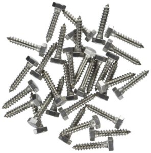 the hillman group 832032 5/16 x 1-1/2-inch stainless steel hex lag screw, 50-pack