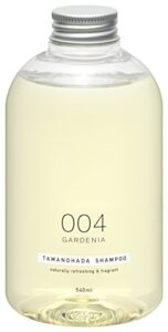 tamanohada shampoo naturally refreshing and fragrant, no. 004 gardenia, 18.25 fluid ounce