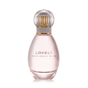 lovely by sjp edp spray for women - classically charming, ultra-glamorous scent - silky white amber fragrance with powdery, intimate notes - citrus, lavender, and musk - 1 oz