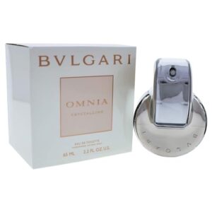 bvlgari omnia crystalline eau de toilette spray 2oz/ 65 ml for women by 2.2000000000000002 fl oz