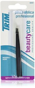 trim stainless steel deluxe tweezers