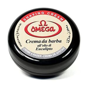 omega 46001 shaving cream in bowl