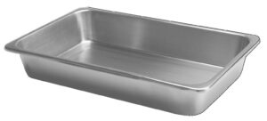 graham-field 3258 grafco metal instrument tray for medical, dental, tattoo, and surgical supplies, stainless steel, 8-7/8" x 5" x 2"