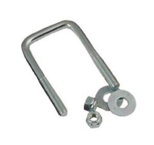 ce smith company 15251a u-bolt kit - square - zinc