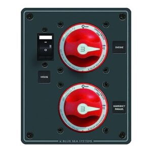 blue sea systems 8080 dual battery bank management panel