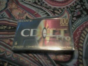 sony cd-it compact cassette type ii high bias 100 minutes