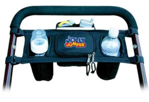 jolly jumper stroller caddy with zippered pocket