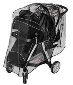 jolly jumper travel system weathershield - protects, baby, large stroller and contents from rain and other elements