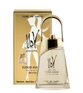 udv gold issime by ulric de varens for women. eau de parfum spray 2.5 oz