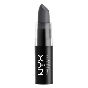 nyx professional makeup matte lipstick - haze (gray)