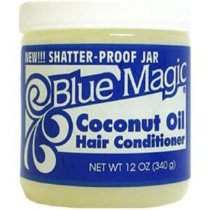 blue magic coconut hair conditioner, blue, 12 ounce (pack of 6)