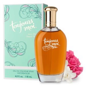 dana toujours moi for women eau de cologne spray, 4 ounce