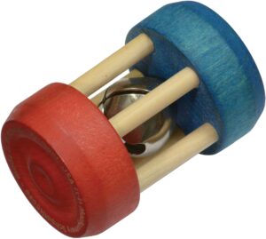 mini bell rattle - made in usa