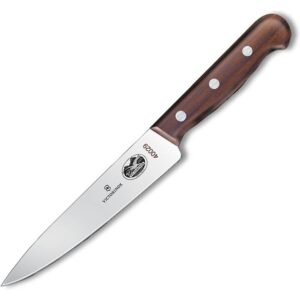 victorinox chef's, 6" blade, 1.25" at rosewood handle