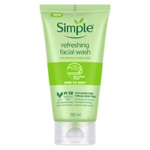 simple kind to skin refreshing facial wash gel ,150 ml (5 ounce)