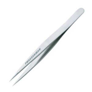 tweezerman point tweezer, stainless steel