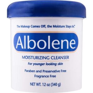 dse albolene moisturizing cleanser, unscented, 12 fluid ounce