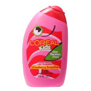 l'oreal kids extra gentle 2-in-1 shampoo, strawberry smoothie, 9 fl; oz.